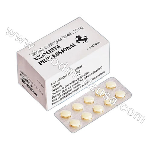 Buy Vidalista Professional 20 Mg | Use for ED | Men's Health